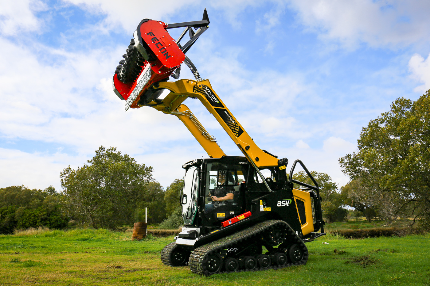 ASV VT-100 Forestry Posi-Track Loader – ASV Posi-Track, XCMG, JCB, Mini ...