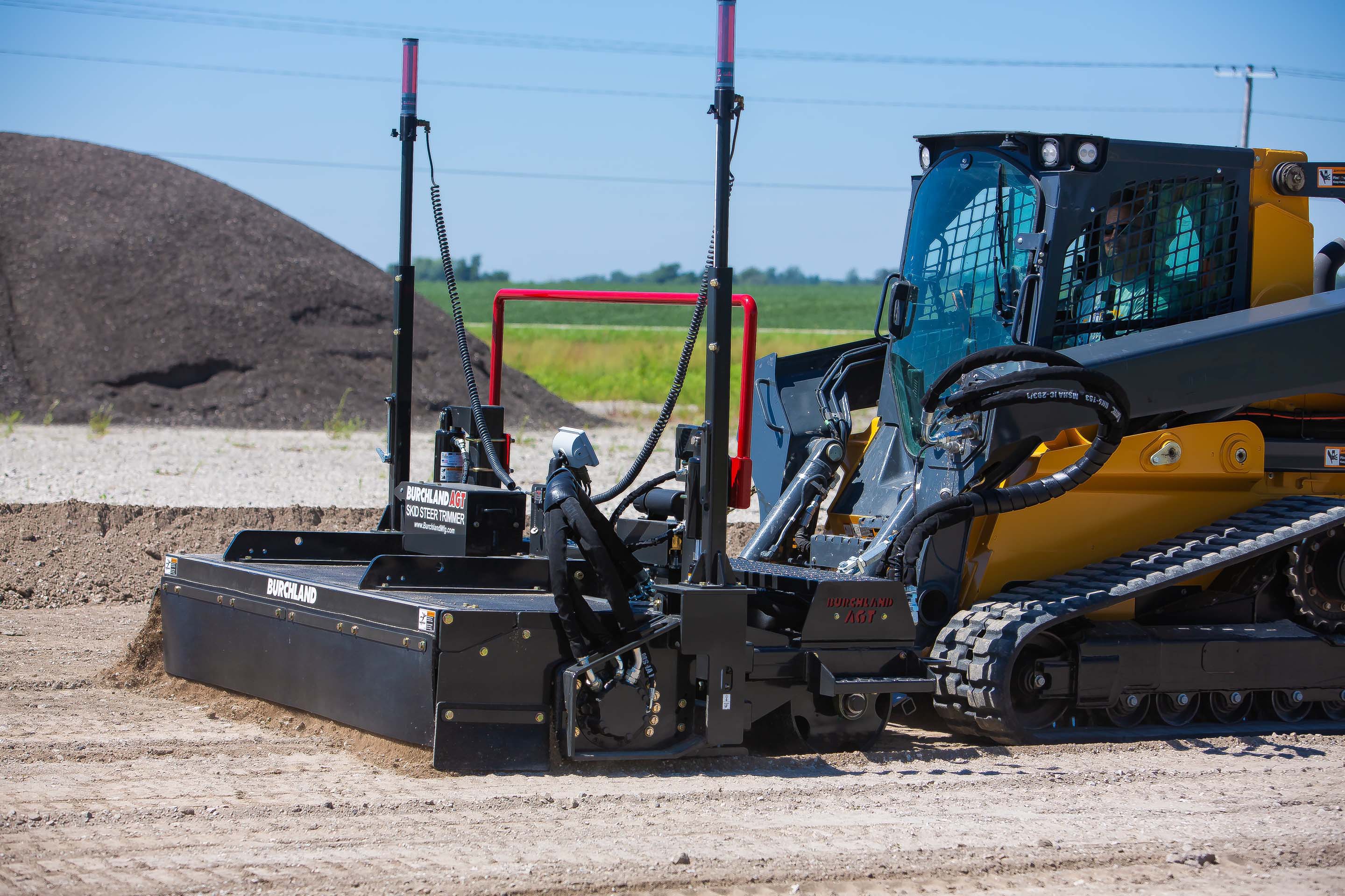 Burchland AGT Auto Grading Soil Trimmer – ASV Posi-Track, XCMG, JCB ...
