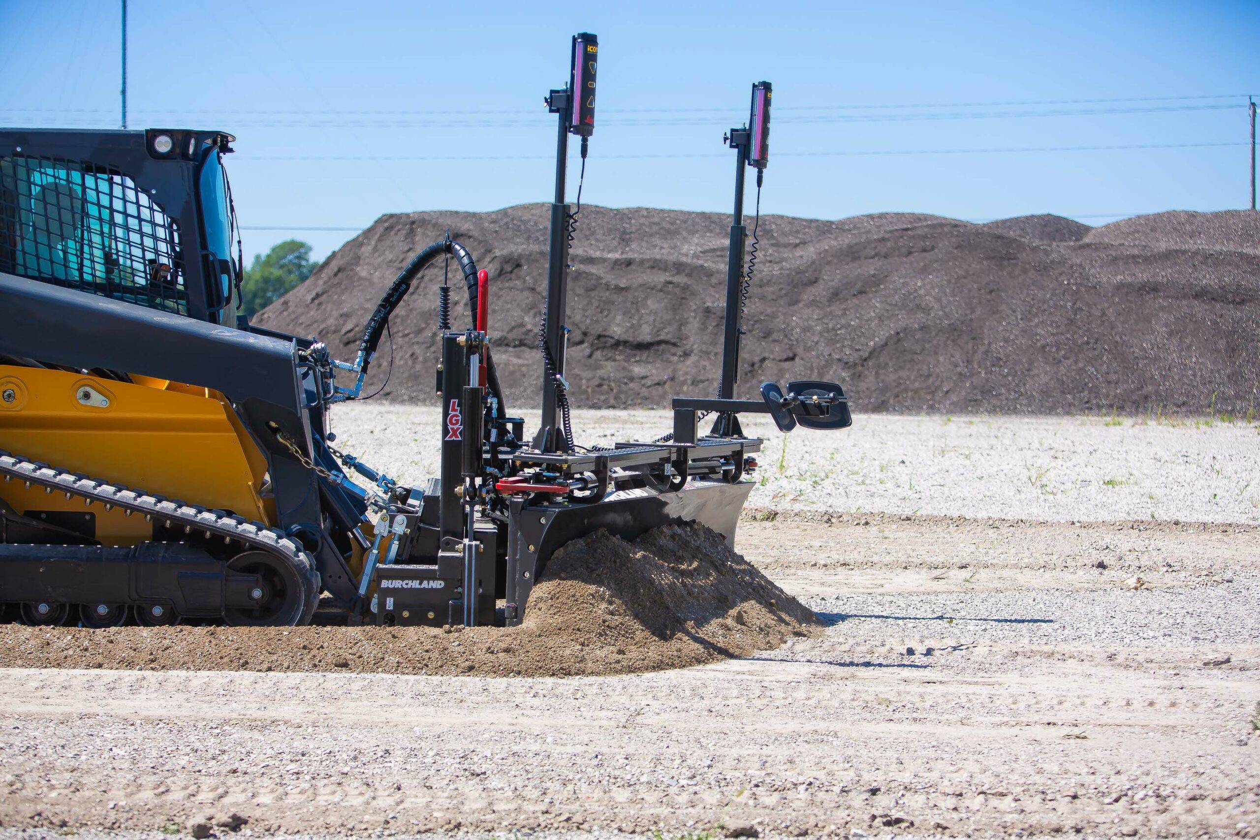 Burchland LGX Laser Grader – ASV Posi-Track, XCMG, JCB, Mini Excavators ...